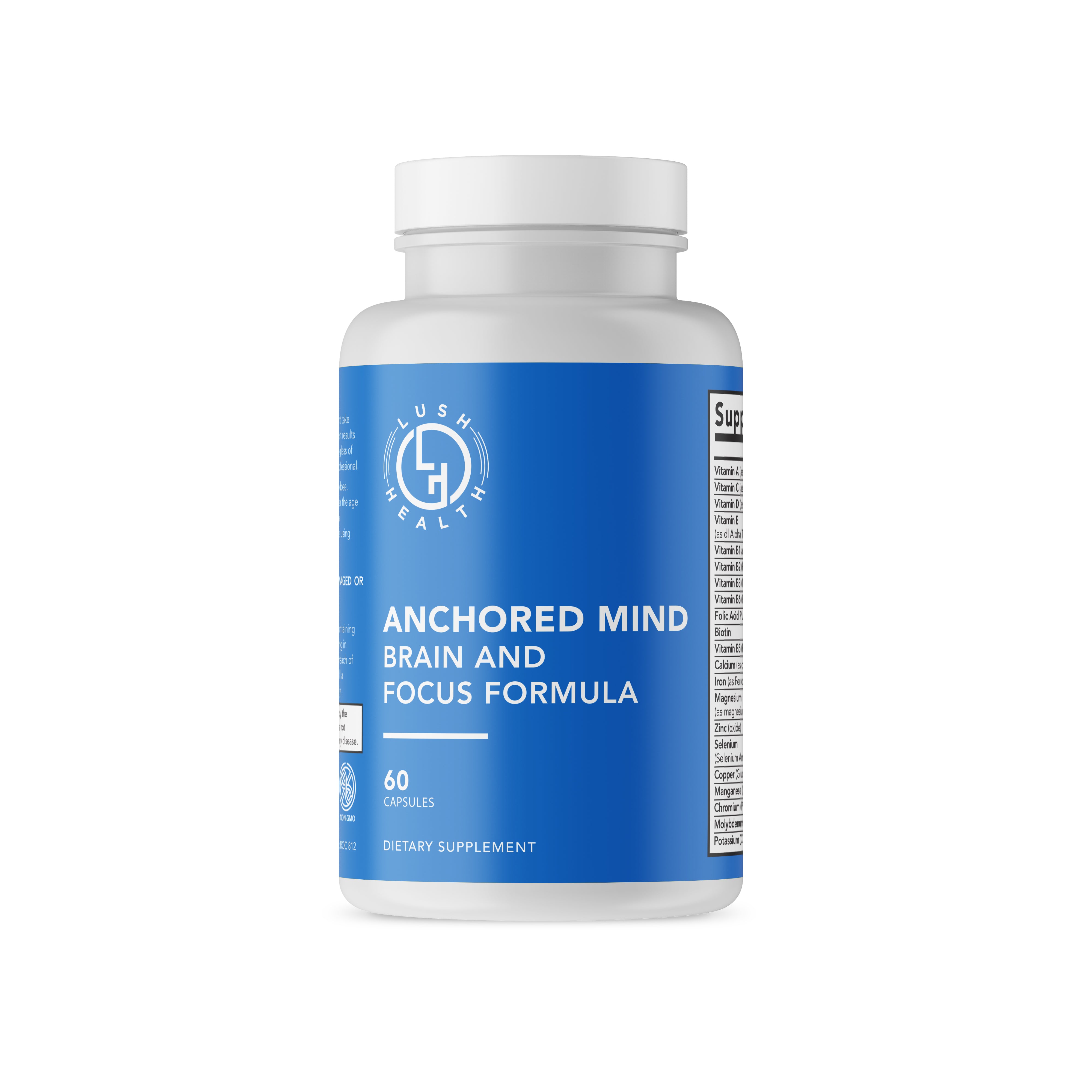 ANCHORED MIND BRAIN FOCUS FORMULA – Lush Health